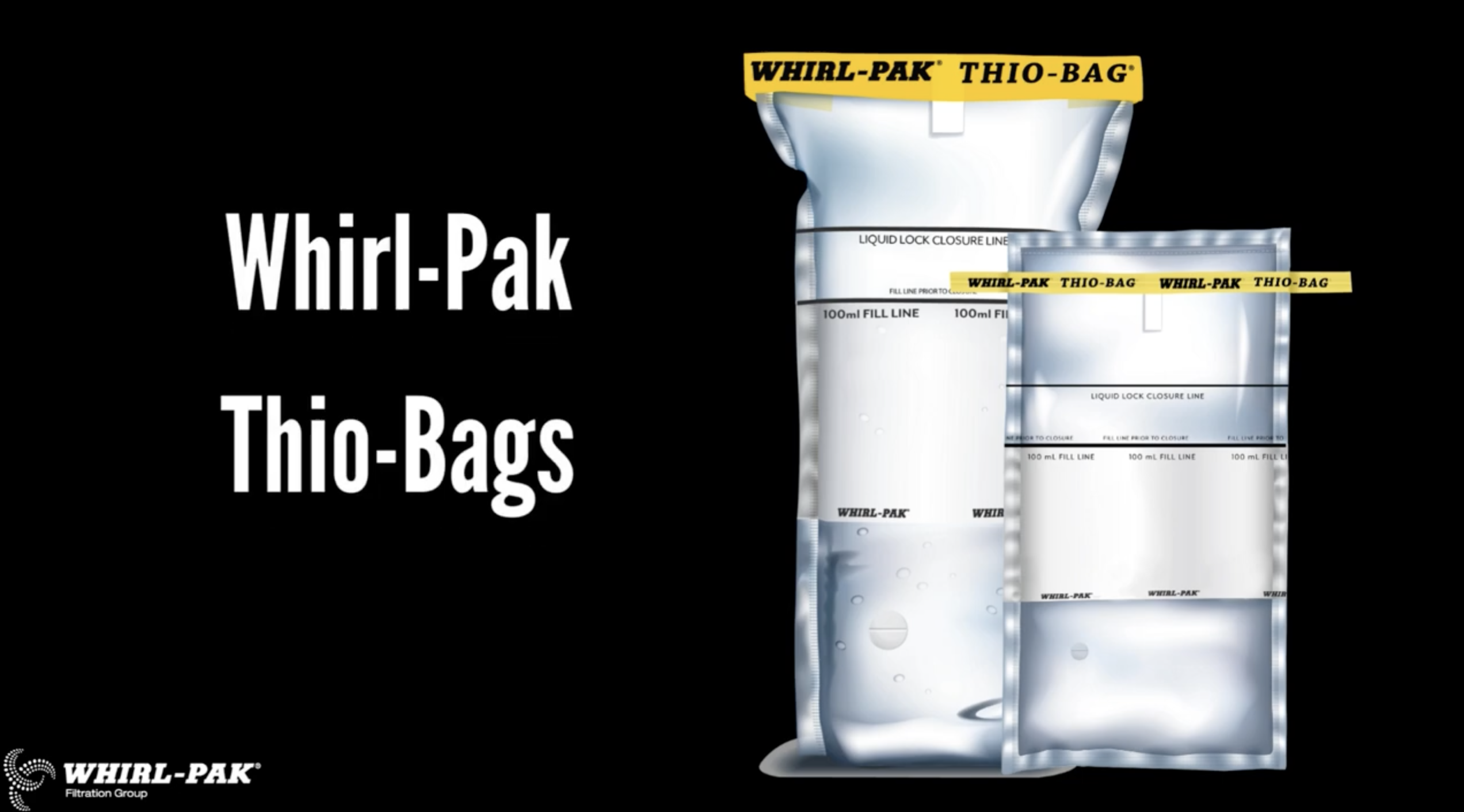 Whirl-Pak® Thio Sterilized Bags - Whirl-Pak